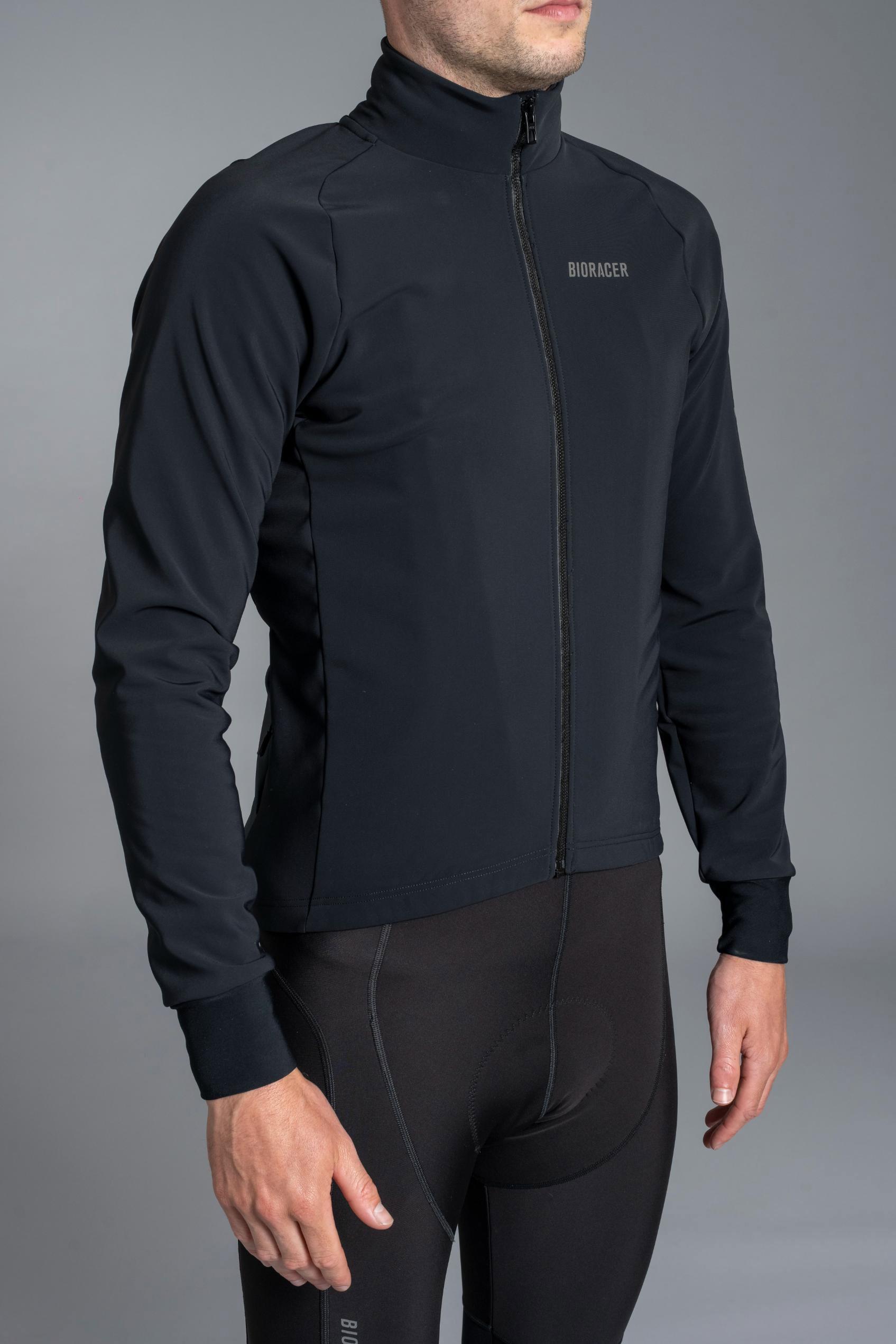 Veste Vélo Hiver Isolante Coupe-vent Homme - Tempest Protect Pixel Noir ...