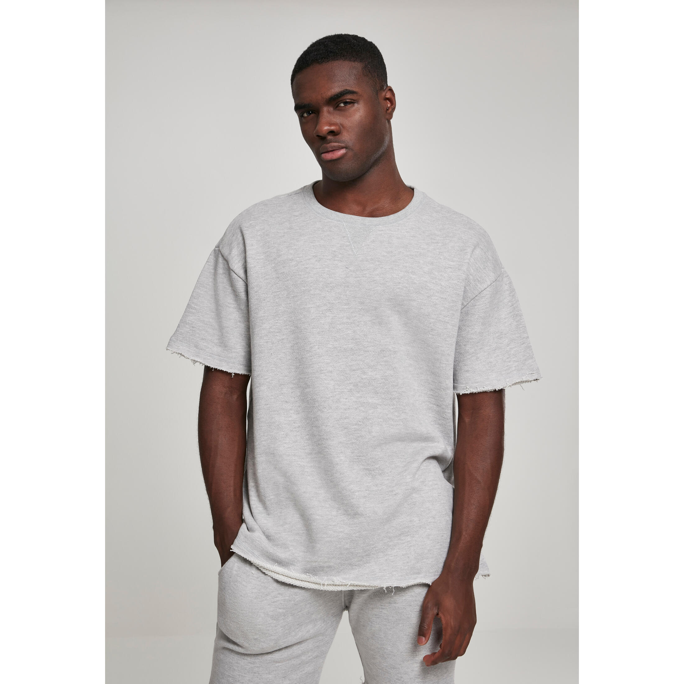 Urban Classic herringbone terry t-shirt URBAN CLASSICS | Decathlon