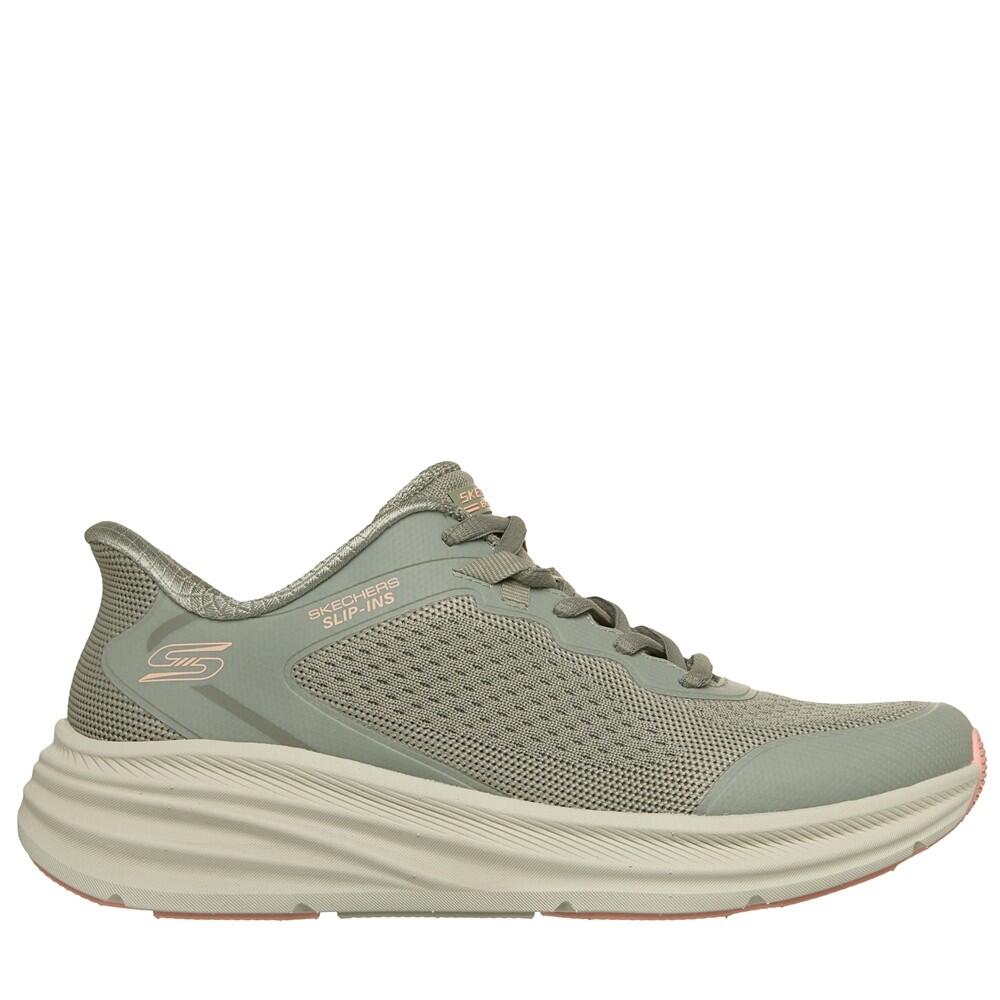 Skechers BOBS Skillz trainers - olive canvas, Memory Foam, flexible ...