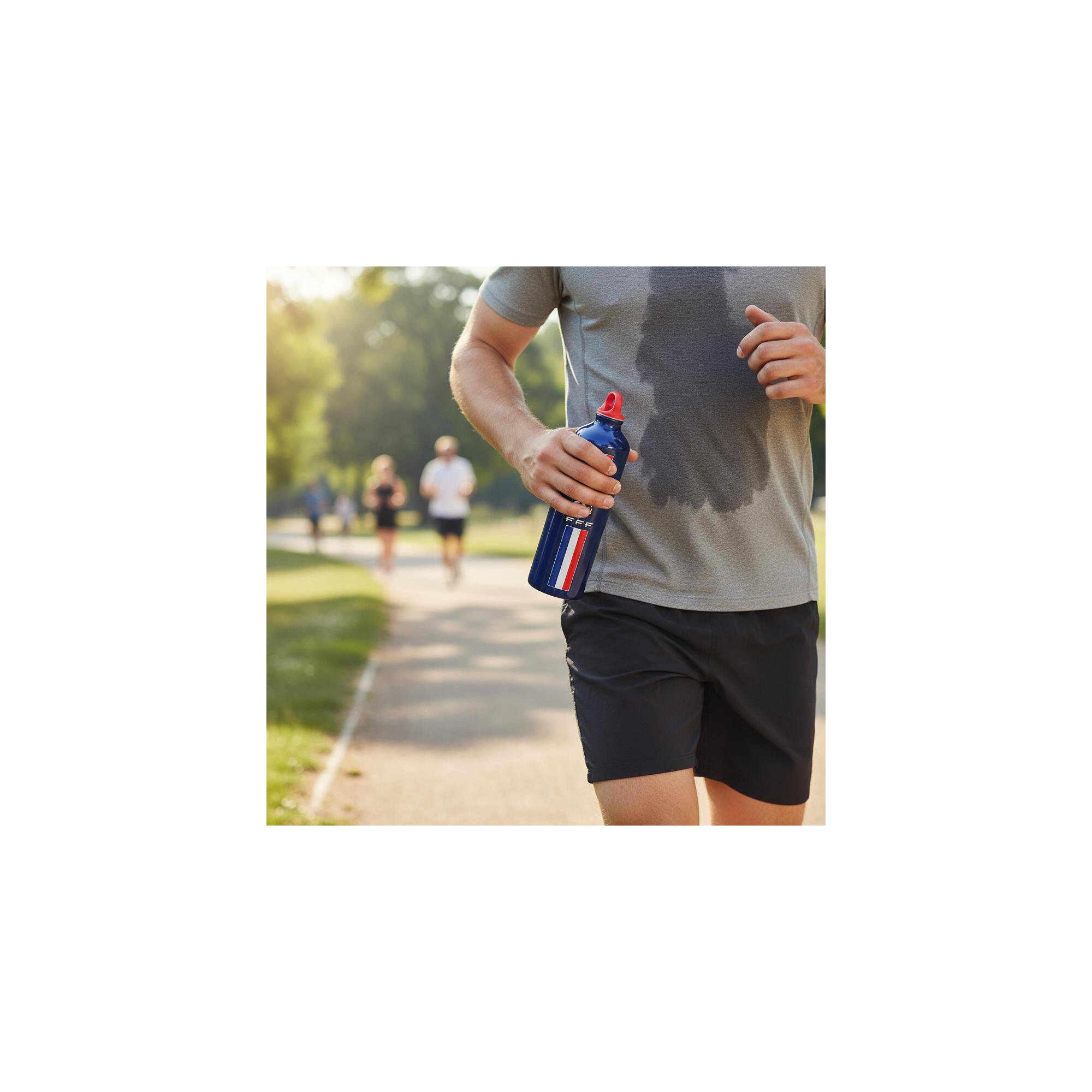 Gourde de sport Fédération Française de Football-Aluminium-750 ml ...
