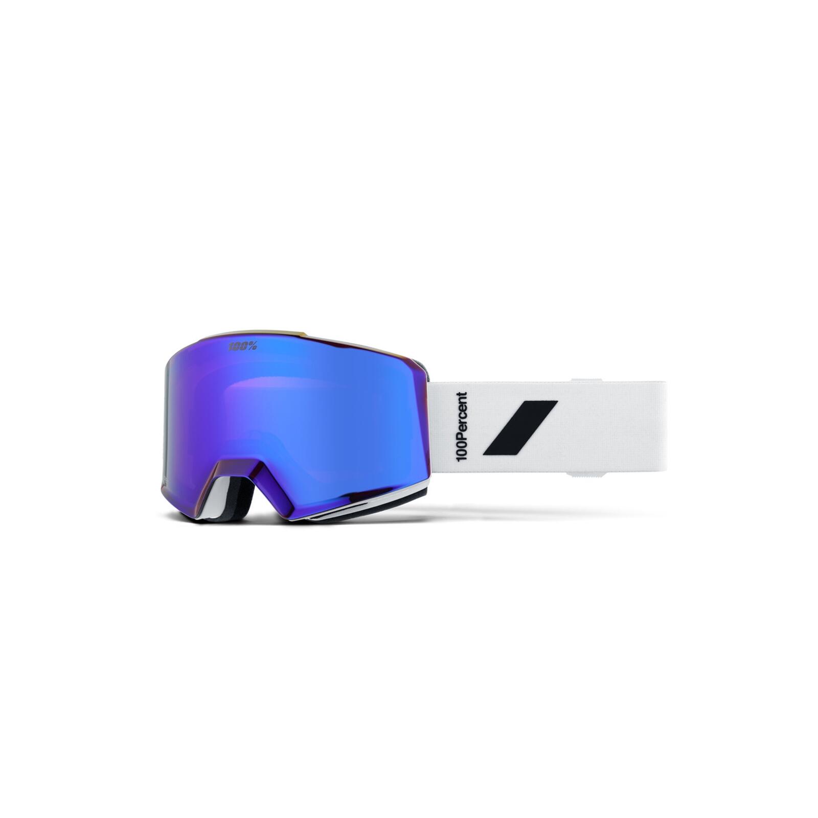 Skibrille Snow Goggle NORG HiPER, Violet ML Mirror 100PERCENT | Decathlon