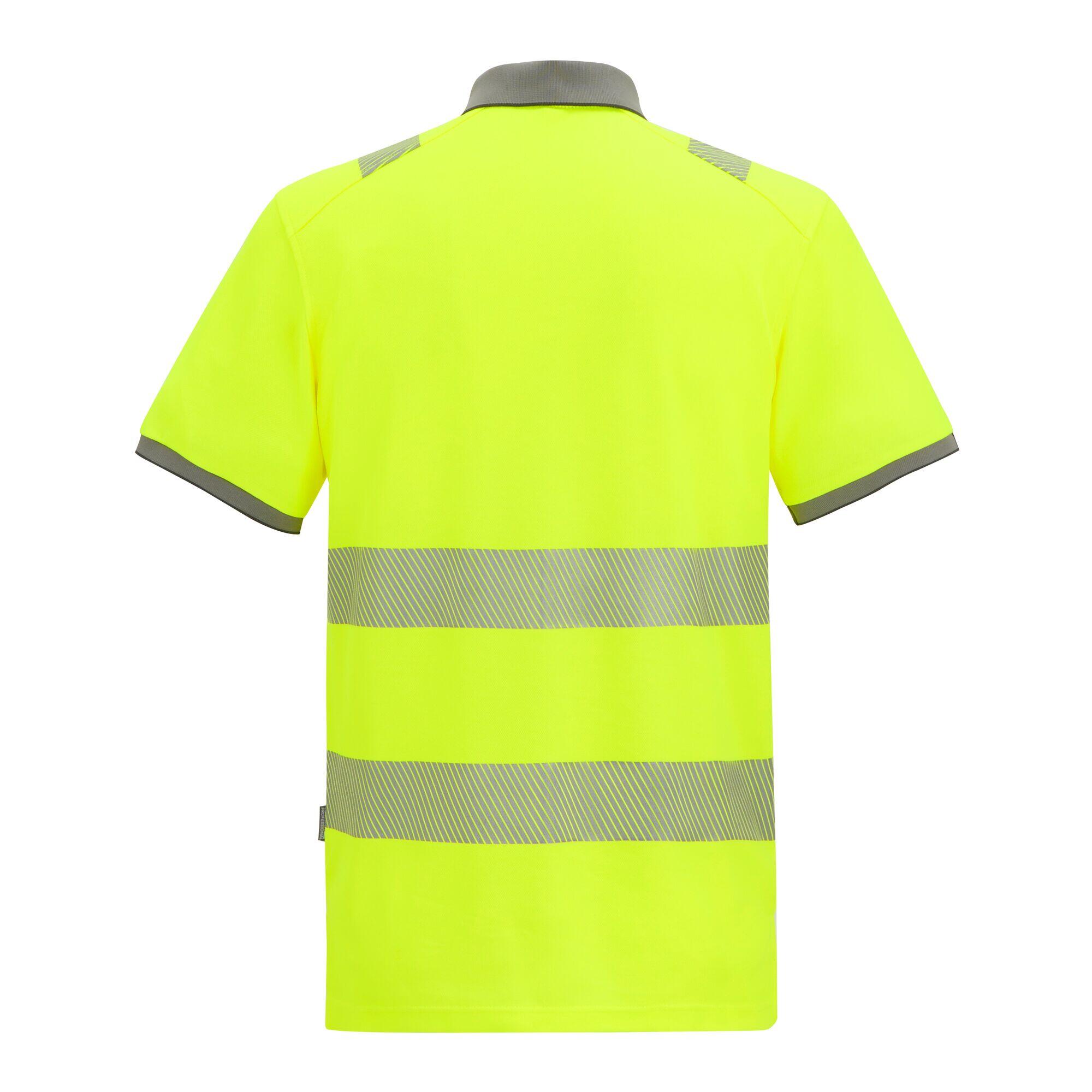 Unisex Adult Polycotton HiVis Polo Shirt (Yellow) | Decathlon