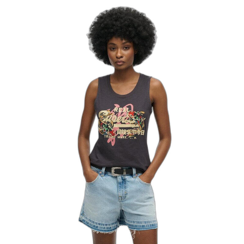 Débardeur femme Superdry Vintage Logo Tokyo SUPERDRY | Decathlon