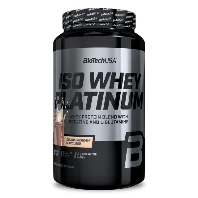 Whey isolate - Iso Whey Platinum - Biscuits et Crème | Decathlon