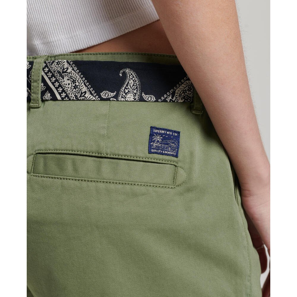 Dames mini chino shorts Superdry | Decathlon