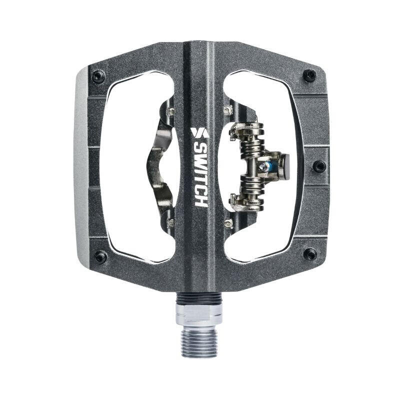 Pedał rowerowy MTB SWITCH NO FOOT, srebrny GIST | Decathlon