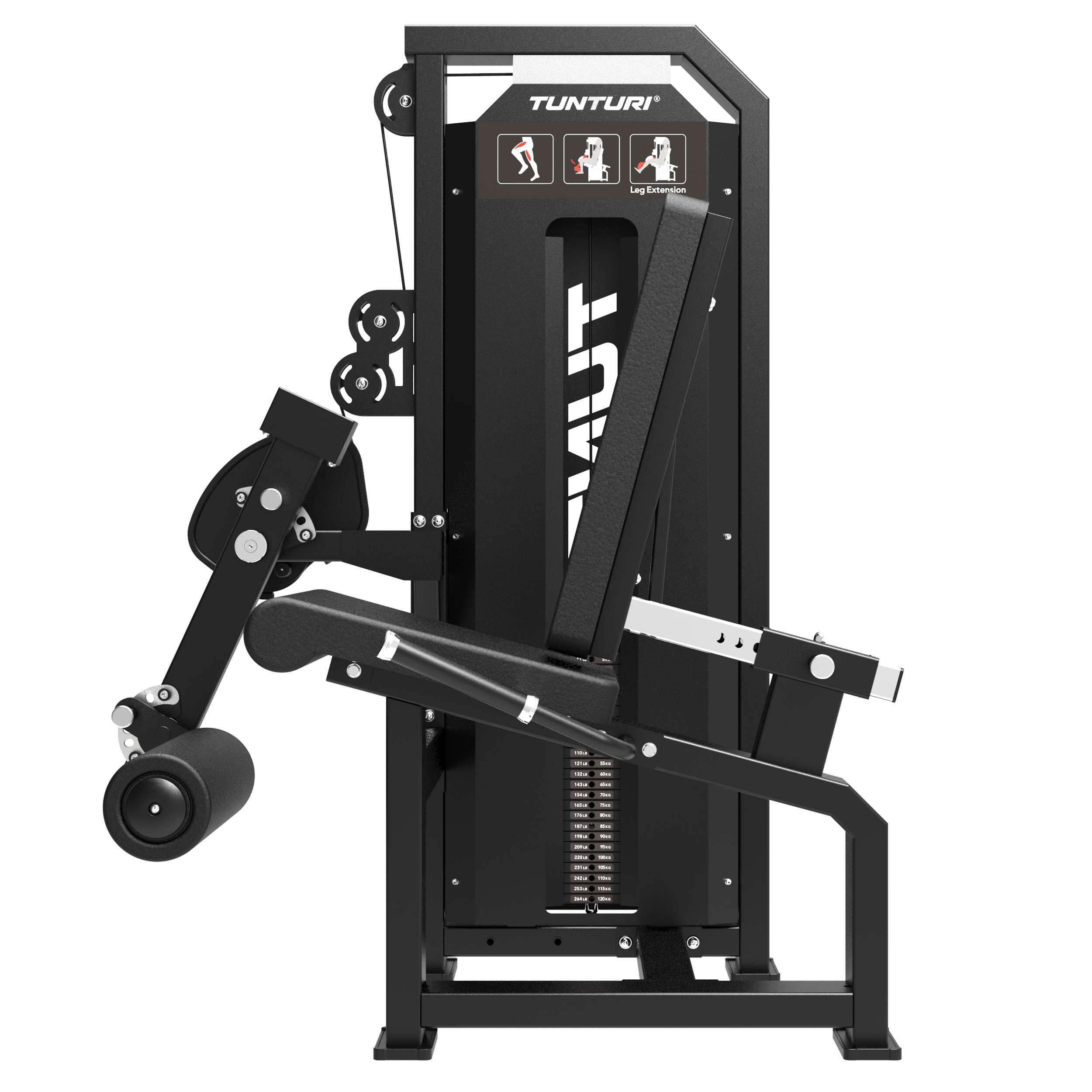 Platinum Leg Extension Fitnessapparaat Selectorized V-serie Tot 200kg ...