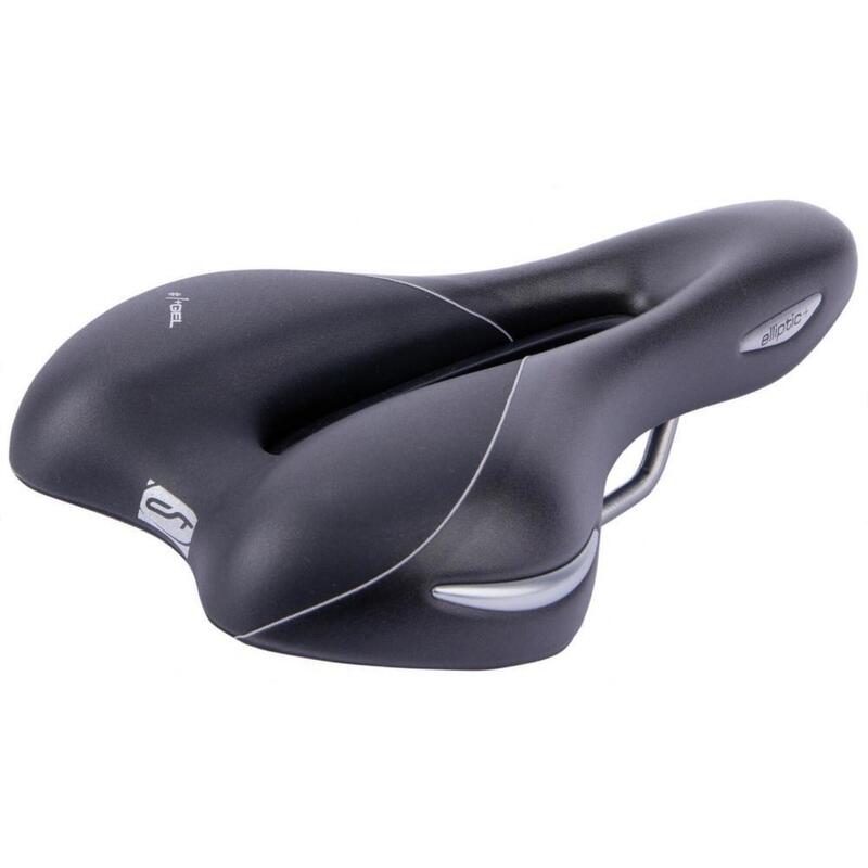 CONTEC Selle unisexe Prima+Gel Trekking 278 x 160 mm noir/argent CON ...