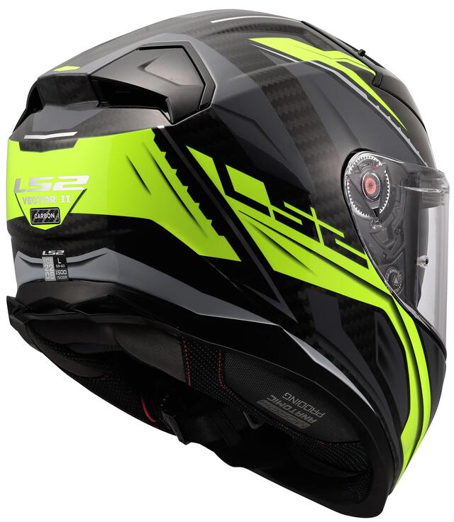 LS2 FF811 Vector II Carbon Savage full-face helmet M vitamin orange ...