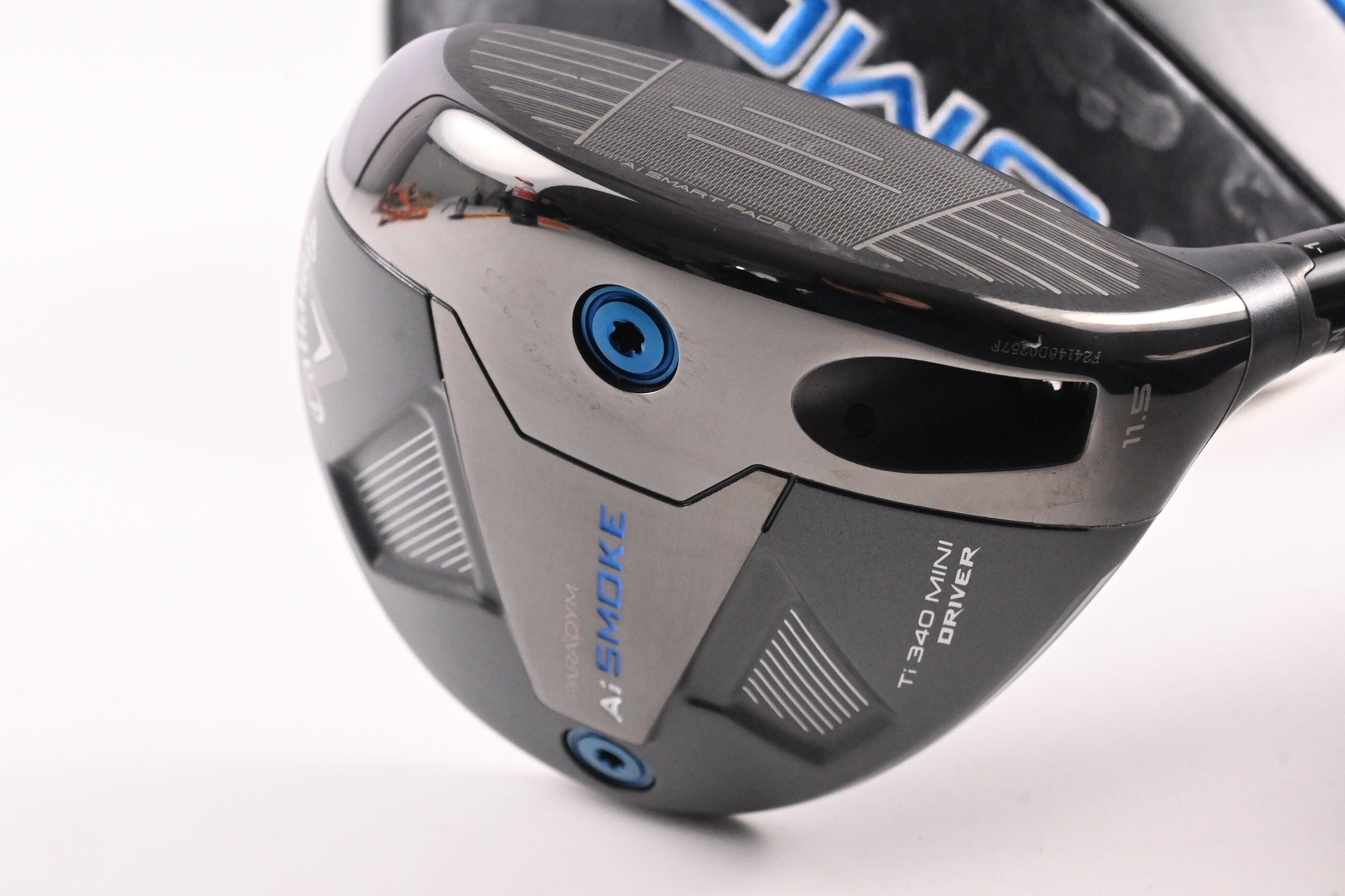 Callaway Paradym Ai Smoke Ti 340 Mini Driver / 11.5 Degree / Stiff Flex ...