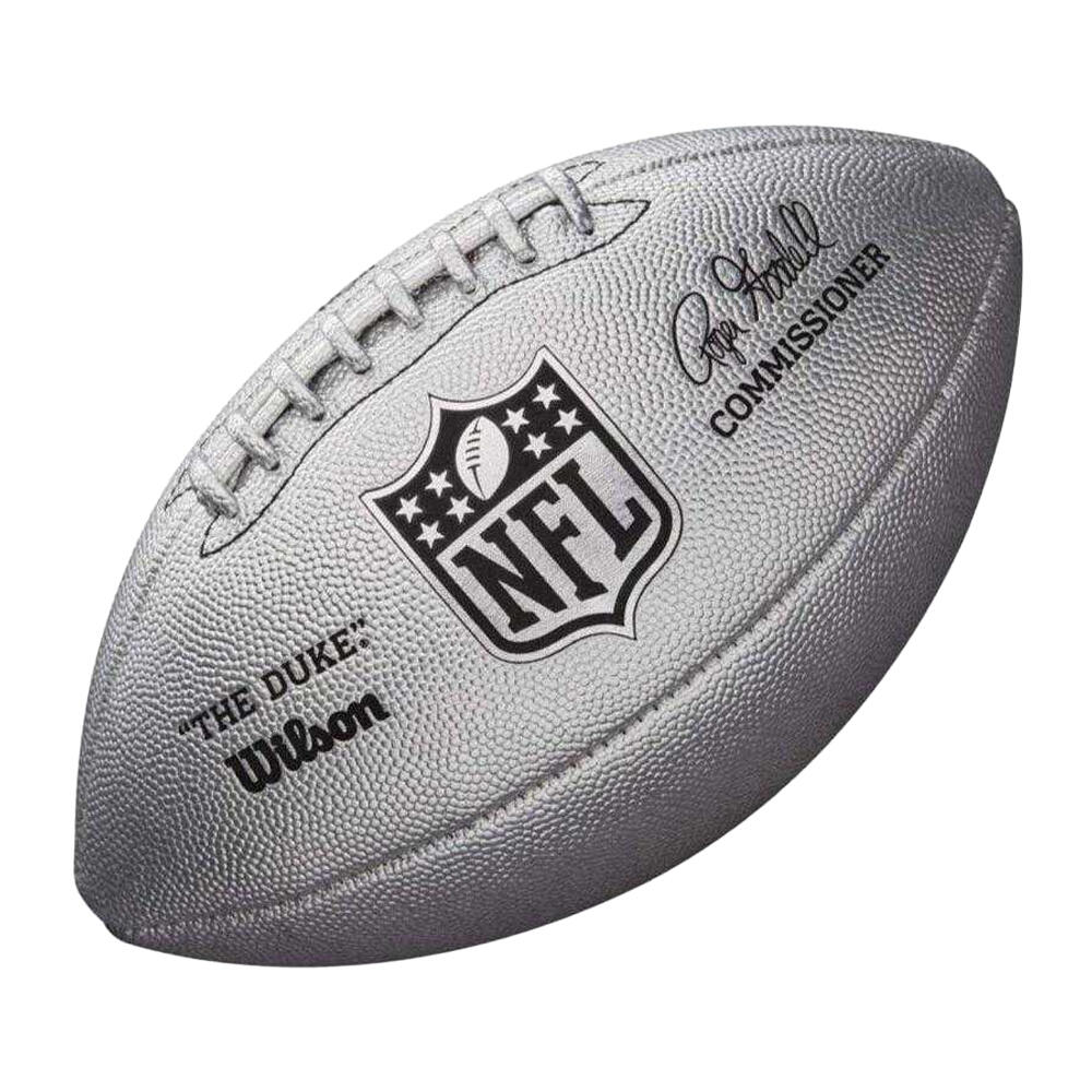 NFL Duke Editie Metallic American Football (Grijs) | Decathlon