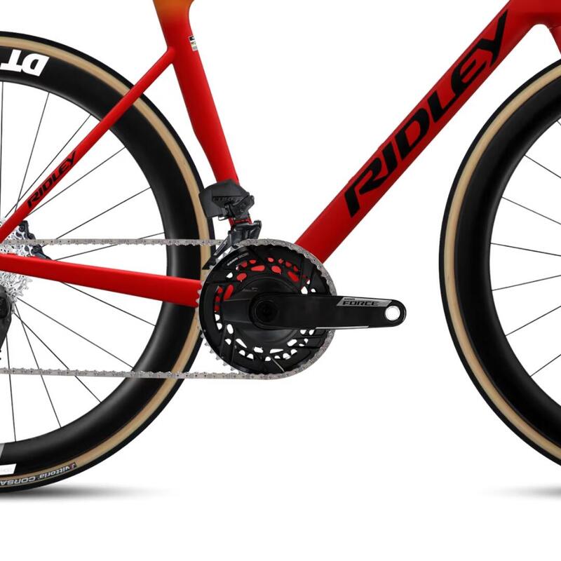 Second Life - Vélo de route Ridley Falcon RS AXS 2x12 Rouge XS Carbone ...