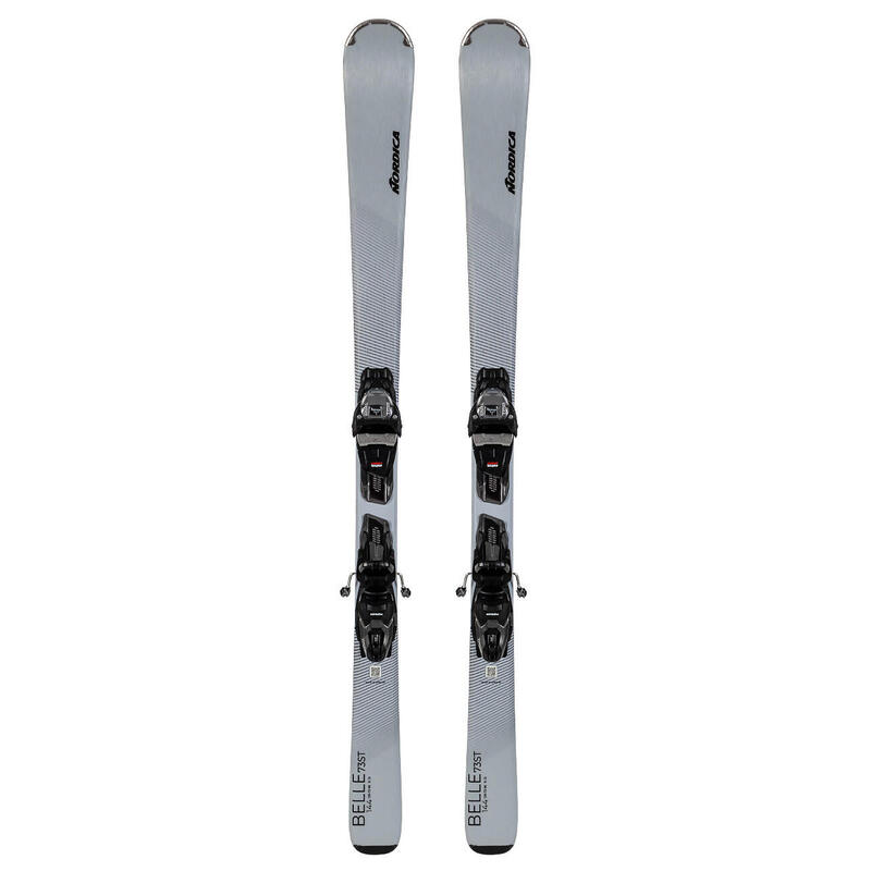 Narty damskie NORDICA BELLE 73 ST (SlalomTurn) + wiązania MARKER TLT 10 ...