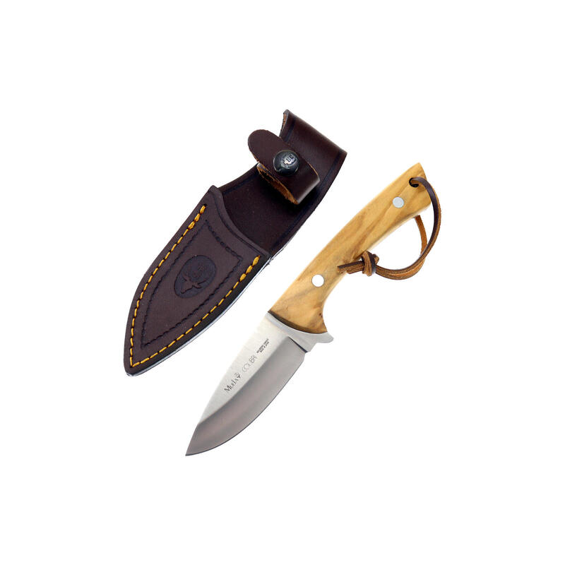 Nóż Colibri z drewna oliwnego COL-9.OL stal X50CrMoV15 MUELA | Decathlon
