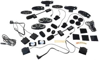 INTERPHONE Connect double kit Bluetooth helmet communication system ...