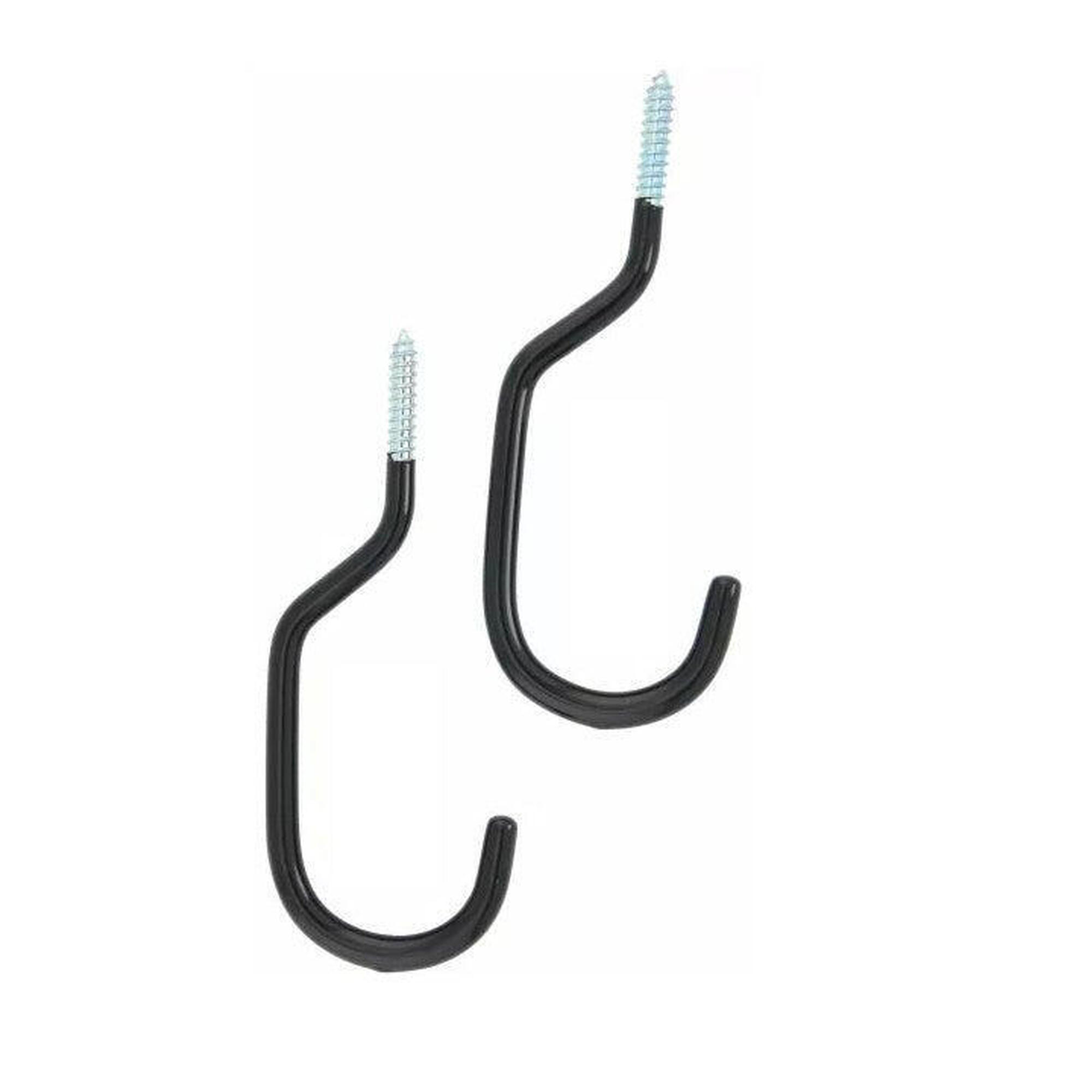 Falkx haczyk sufitowy czarny, zestaw 2 FALKX | Decathlon