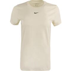 Női póló Nike Essential T-shirt Crew Coconut Milk Beige NIKE - Decathlon
