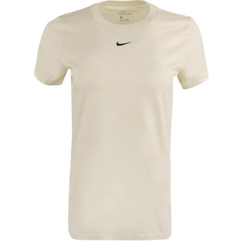 Női póló Nike Essential T-shirt Crew Coconut Milk Beige NIKE - Decathlon