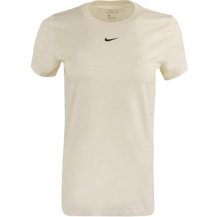Női póló Nike Essential T-shirt Crew Coconut Milk Beige NIKE - Decathlon