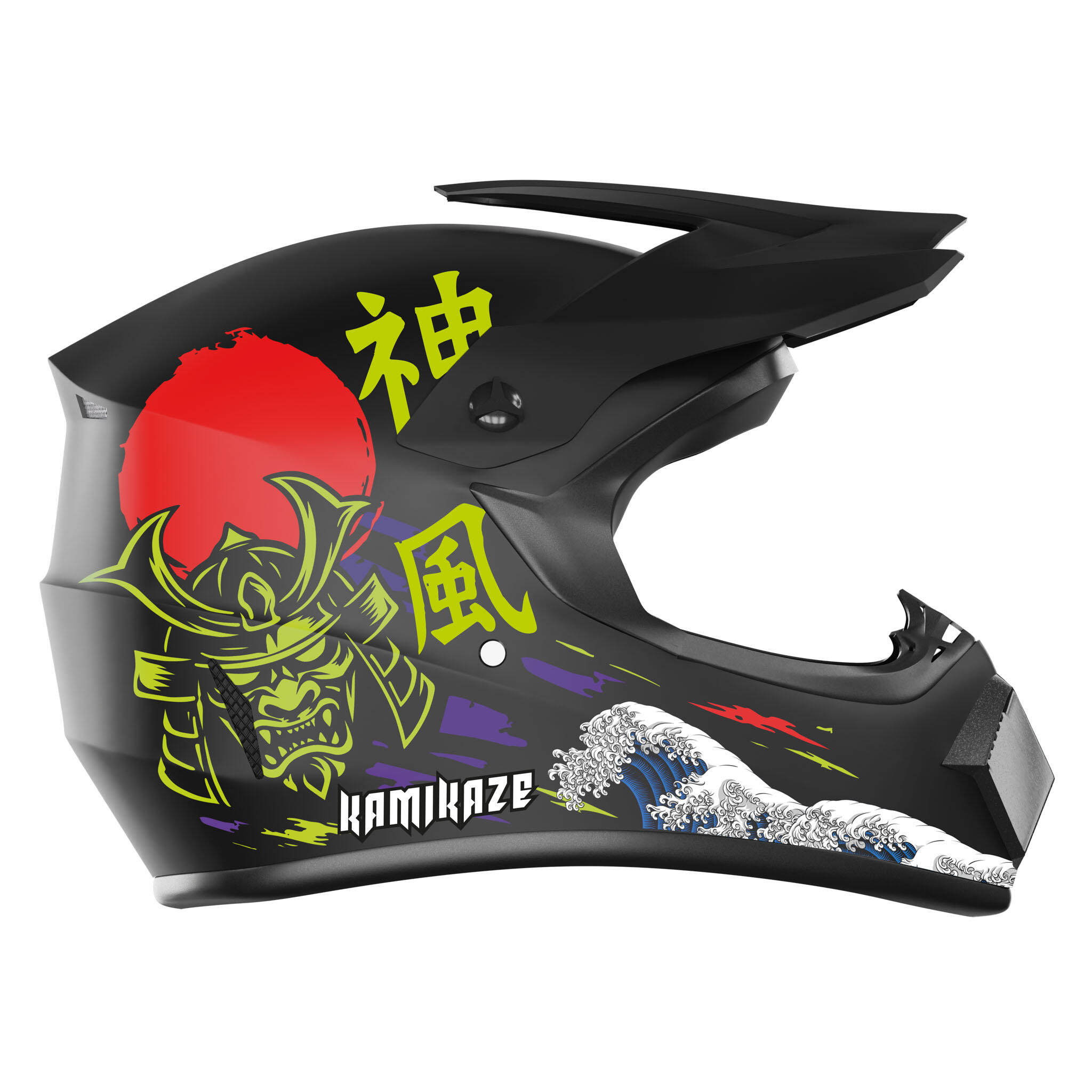 Kamikaze Katana casque fullface pour trottinette | Decathlon