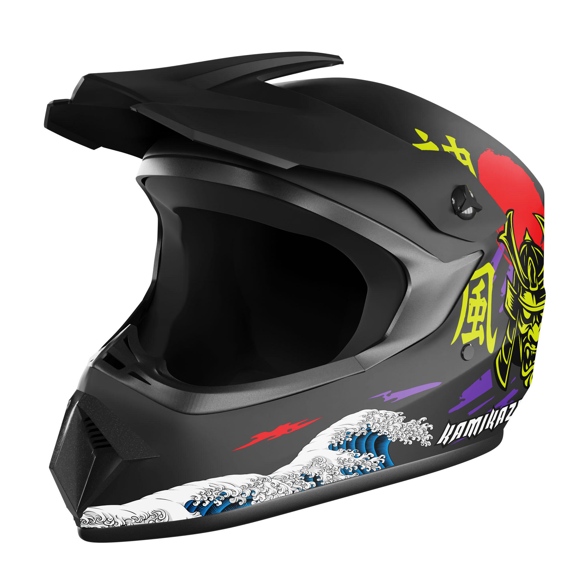 Kamikaze Katana casque fullface pour trottinette | Decathlon