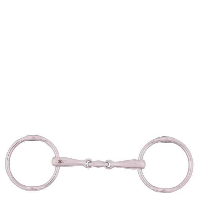 Mors double brisures pour cheval releveur massif inox BR Equitation ...