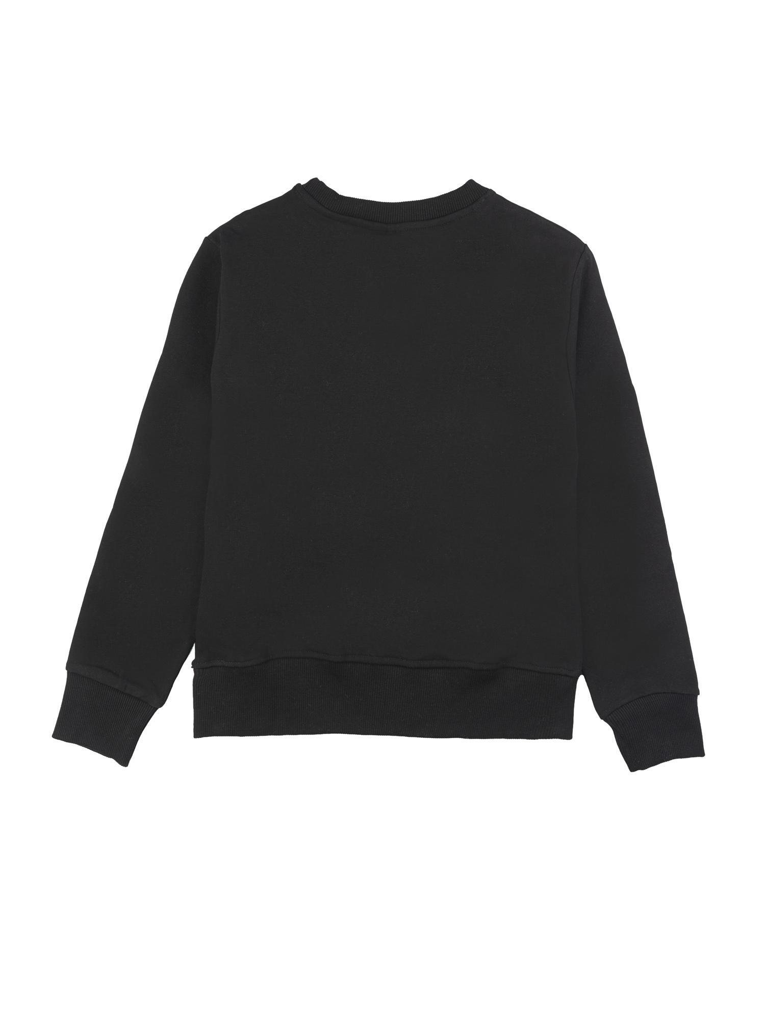 Sweat-shirt d'hiver Leone 1947 Lavande à petit logo et col rond pour ...
