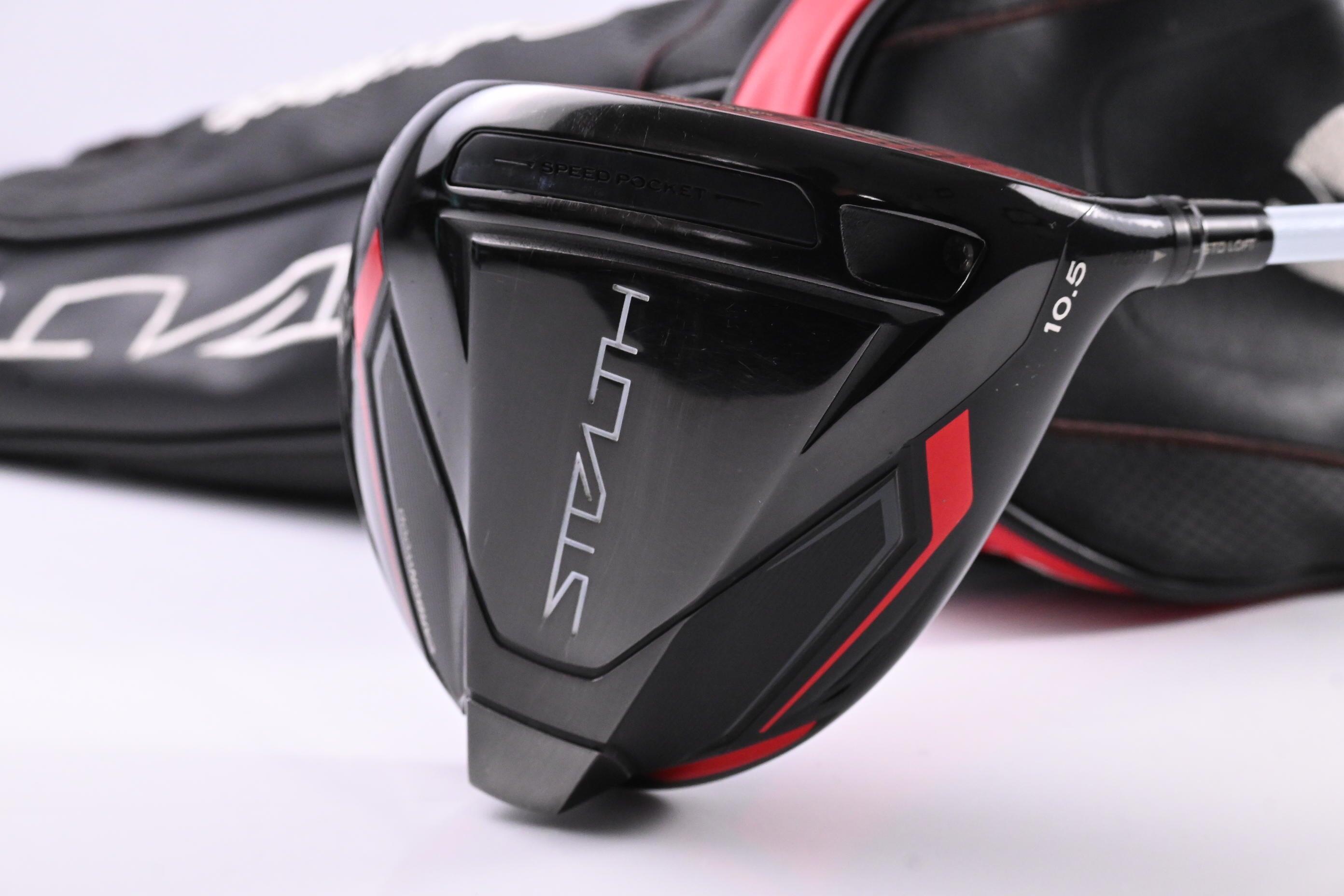 Taylormade Stealth Driver / 10.5 Degree / X-Flex Matrix HD Red Tie 6Q3 ...
