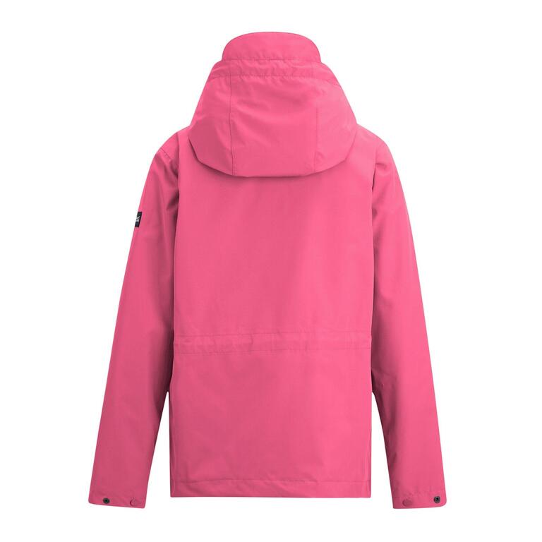 Womens/Ladies Bayletta Grid Distress Waterproof Jacket (Pink Lemonade ...
