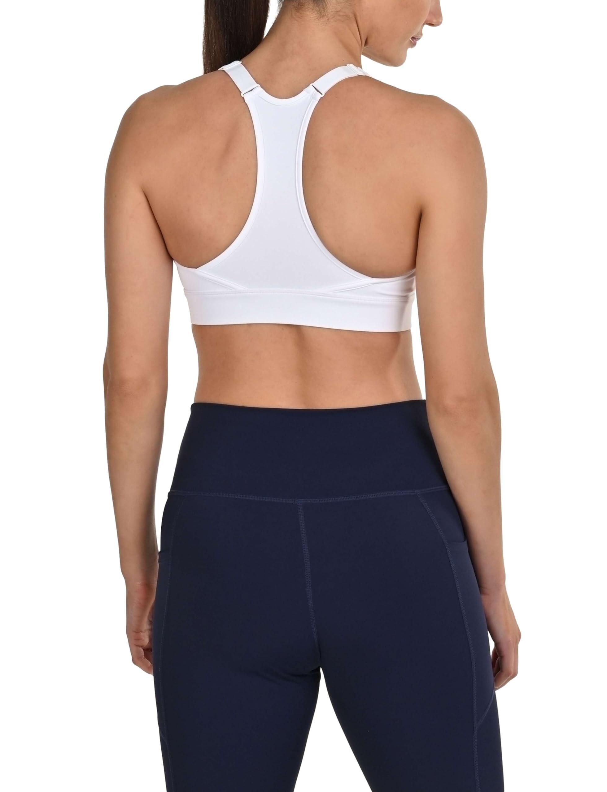 Women's High Intensity Sport Bra - White | Decathlon