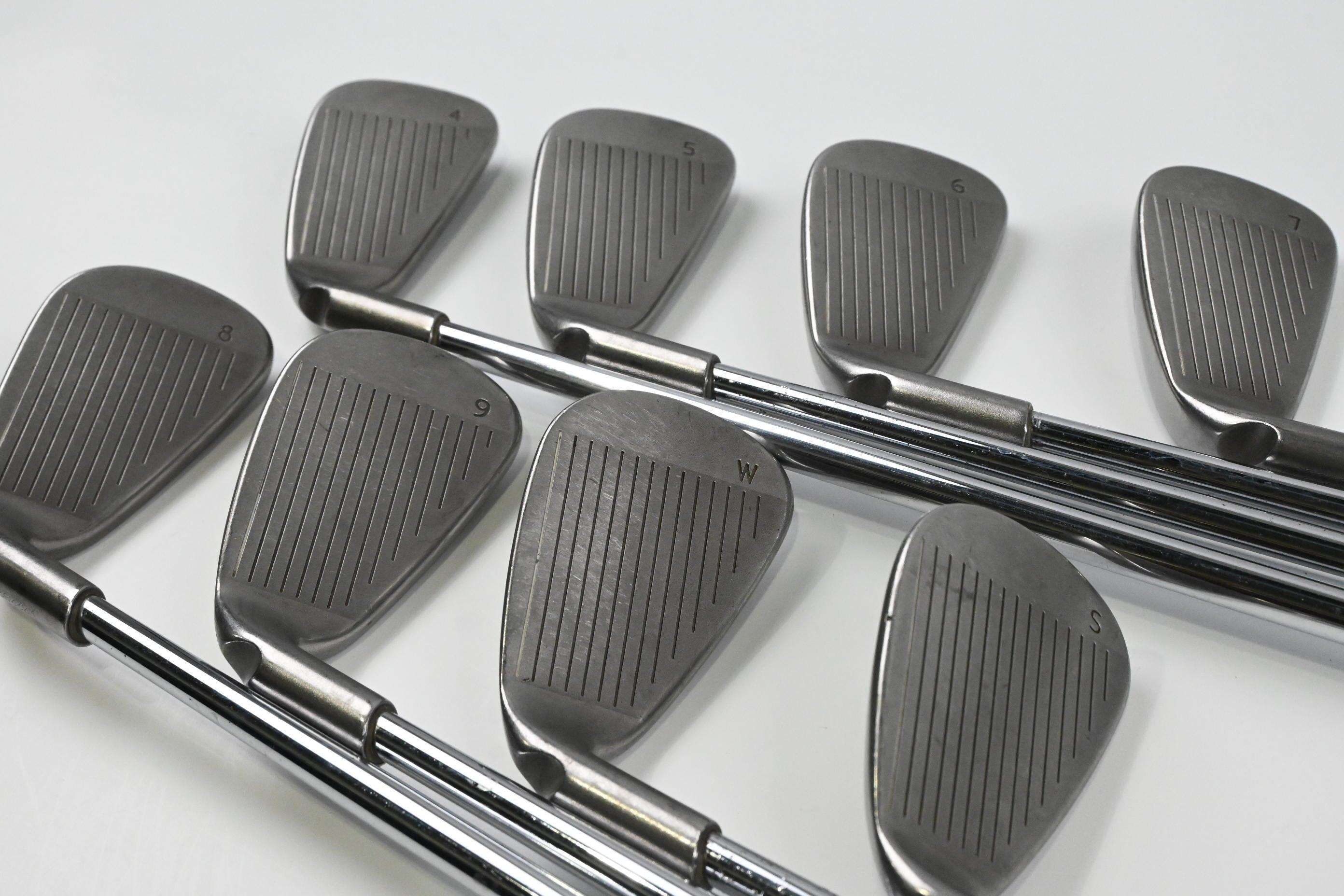 Ping G10 Irons / 4-PW+SW / Black Dot / Stiff Flex Ping Steel Shafts ...