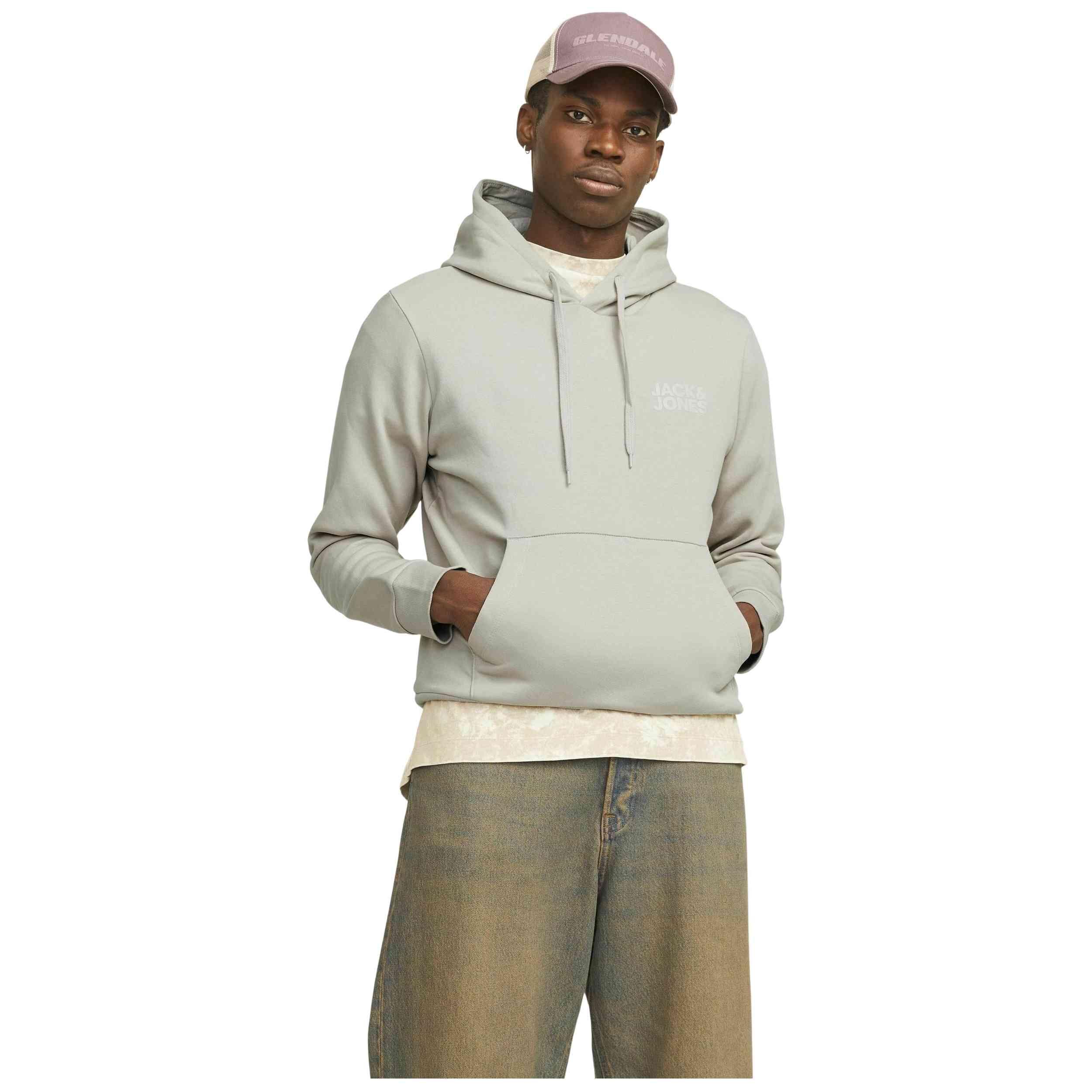 Hoodie Jack&jones model 12152840-MOONBEAM for man - Decathlon