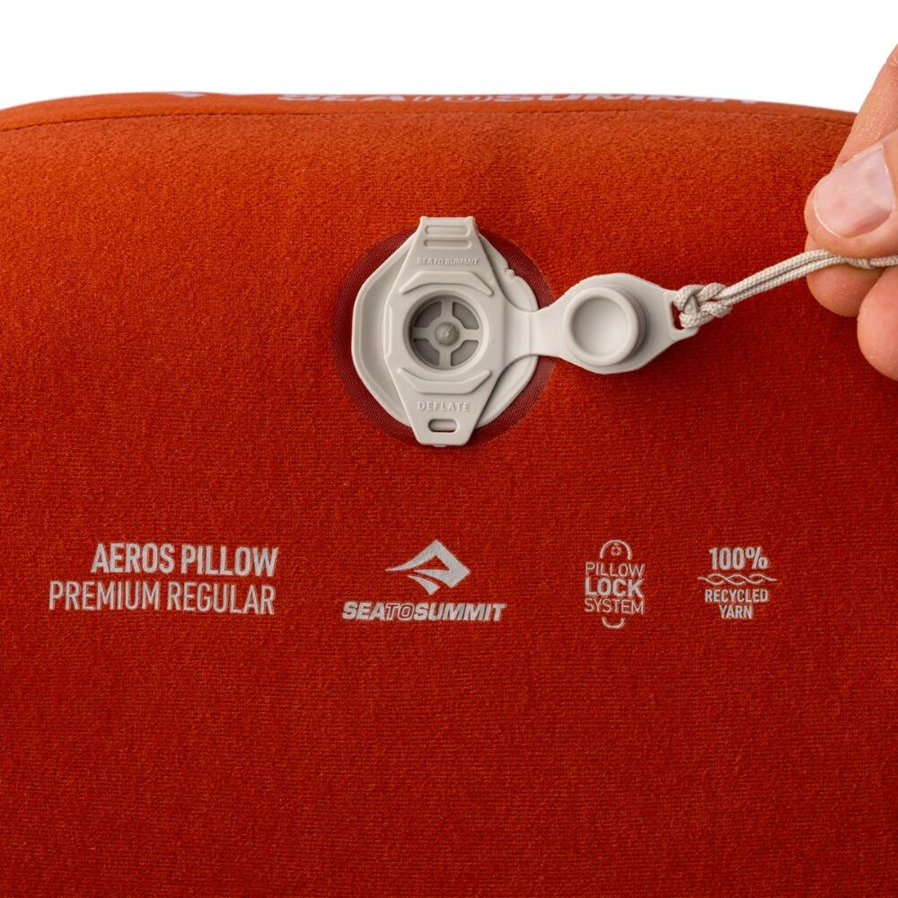 Sea to Summit Aeros Premium Pillow Large - Burnt Olive | Decathlon