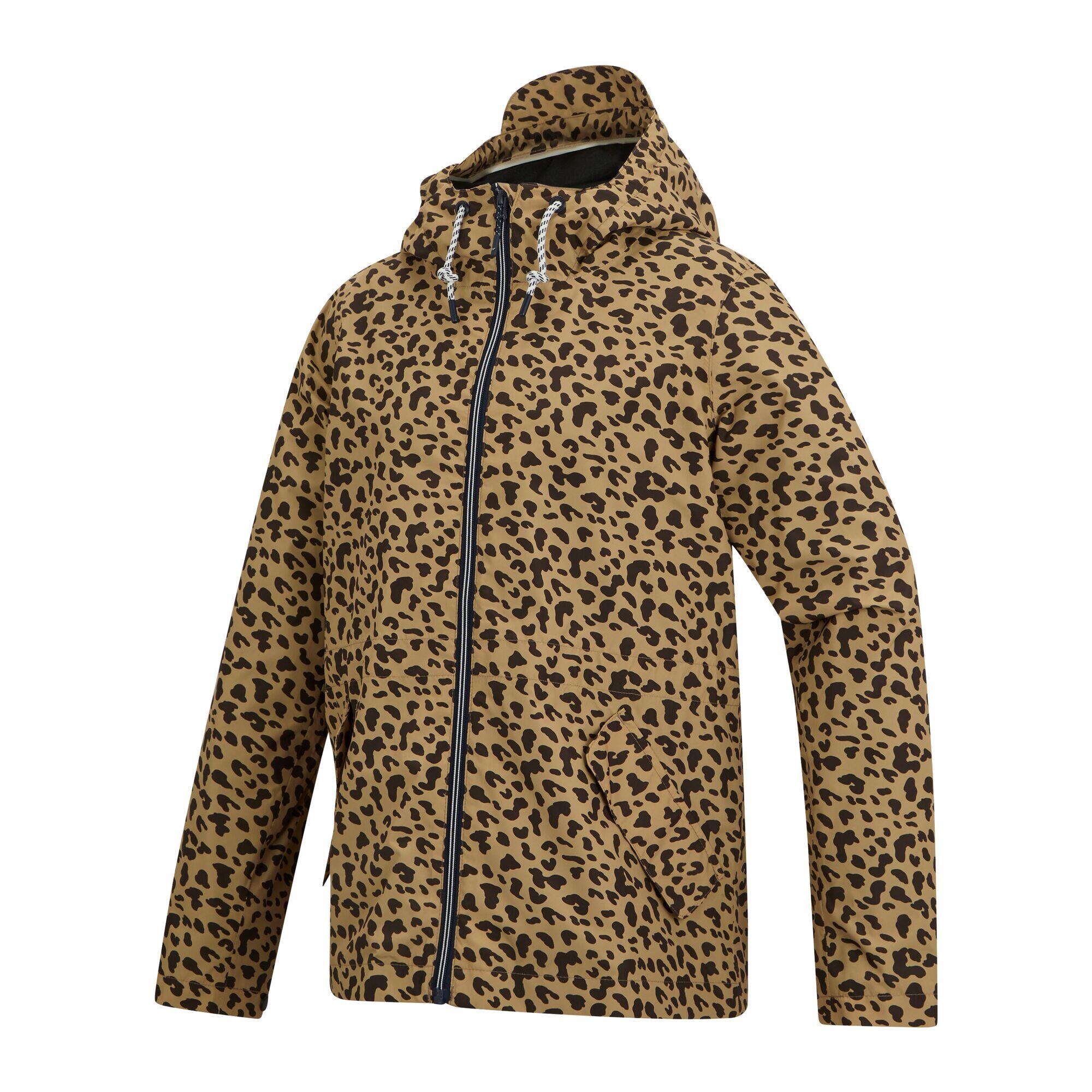 Womens/Ladies Bayletta Leopard Print Waterproof Jacket (Multicoloured ...