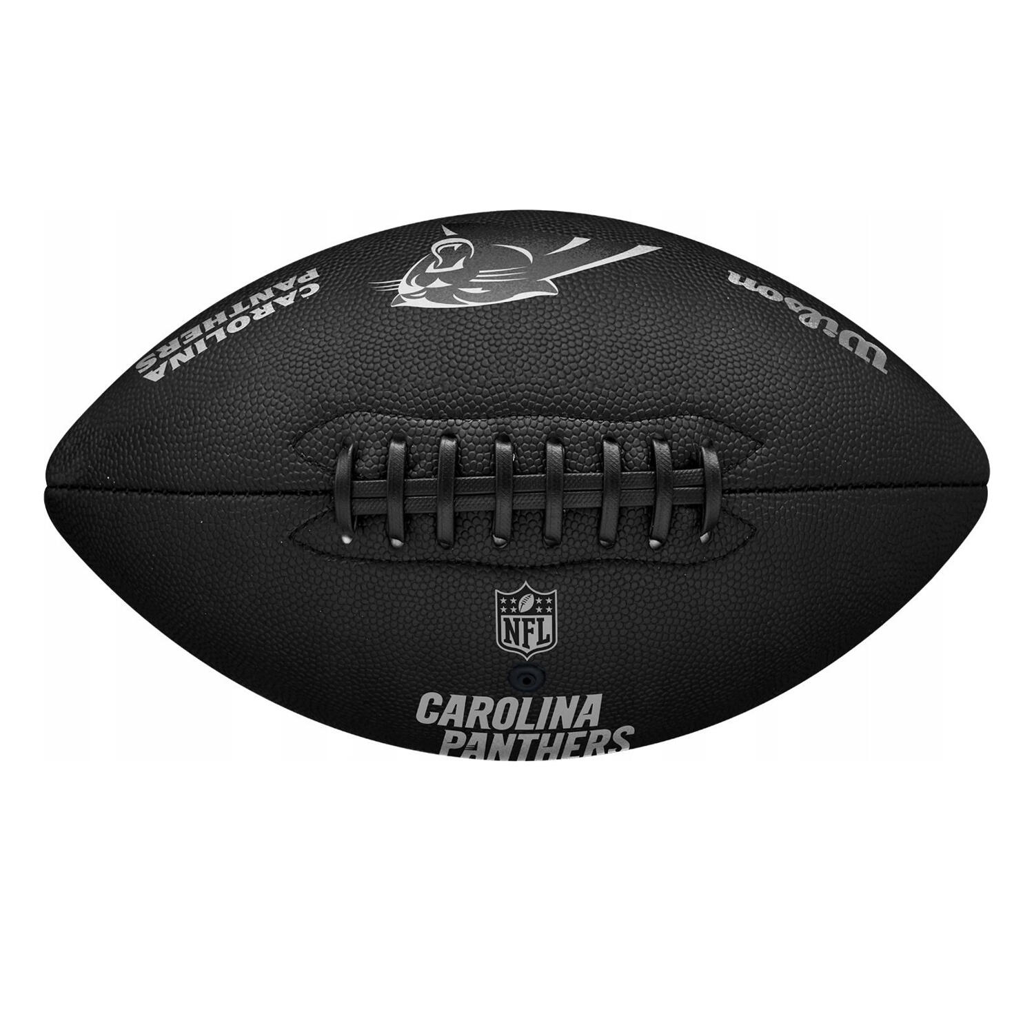 NFL Team Metallic Premiere Carolina Panthers American Football (Black ...