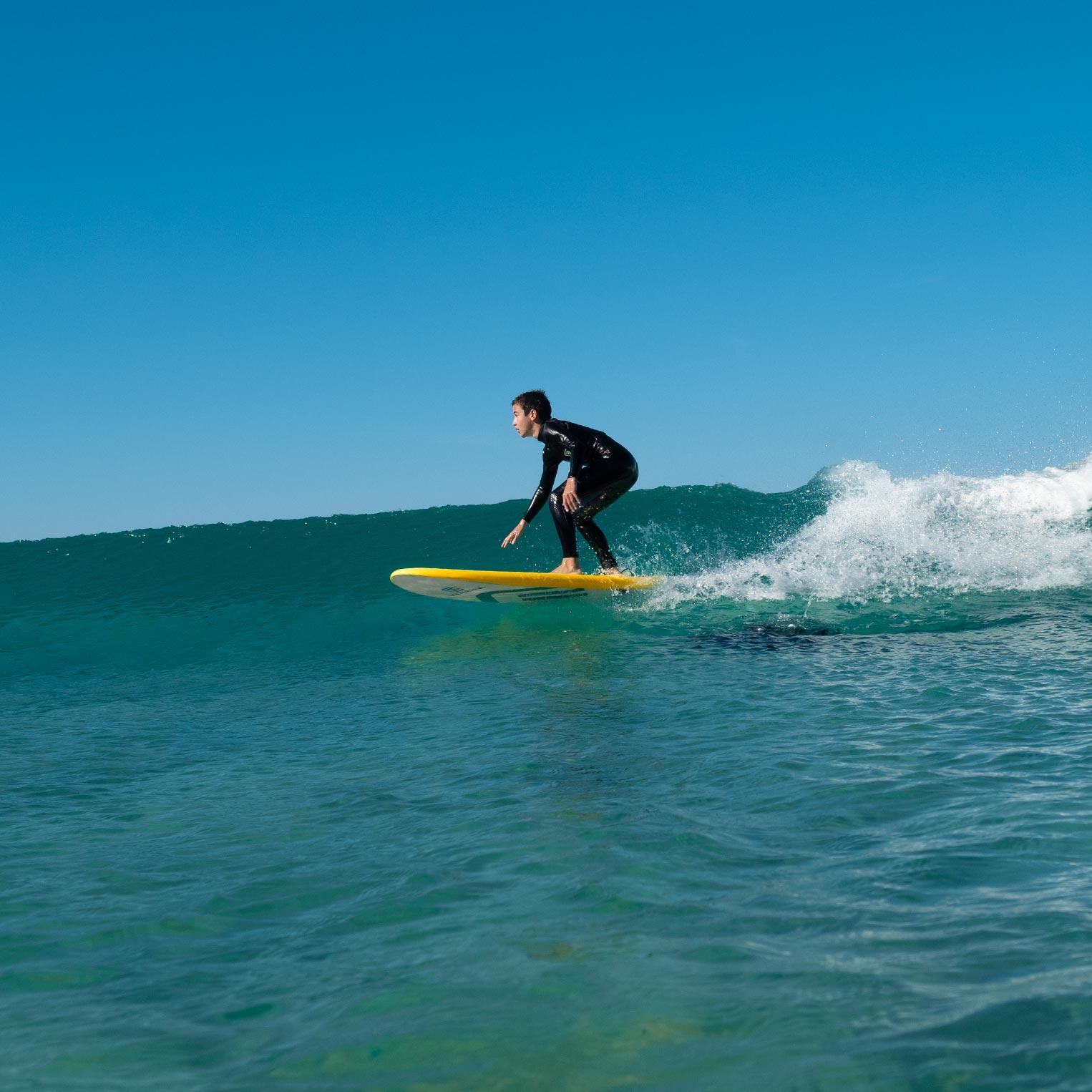 Tabla Surf softboard 7' Evolutiva Waterfall One Amarilla