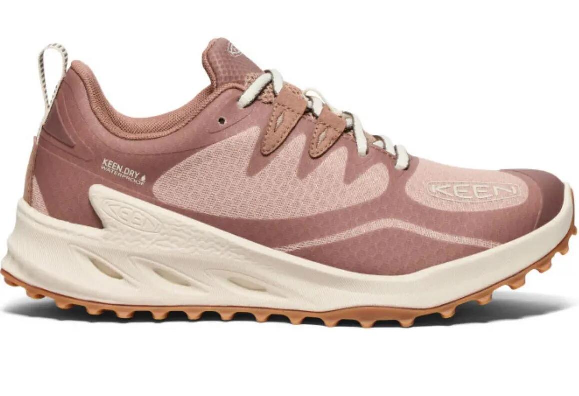 Chaussures femmes Keen Zionic WP - Warm Taupe / Raw Umber | Decathlon