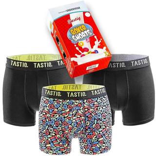 Boxershorts Tastiq Kellogs 3-pack Giftbox Zwart | Decathlon