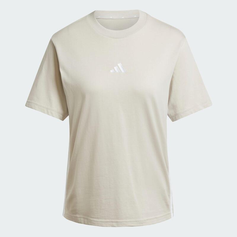 ADIDAS - Tricou Essentials de bumbac cu 3 dungi | Decathlon
