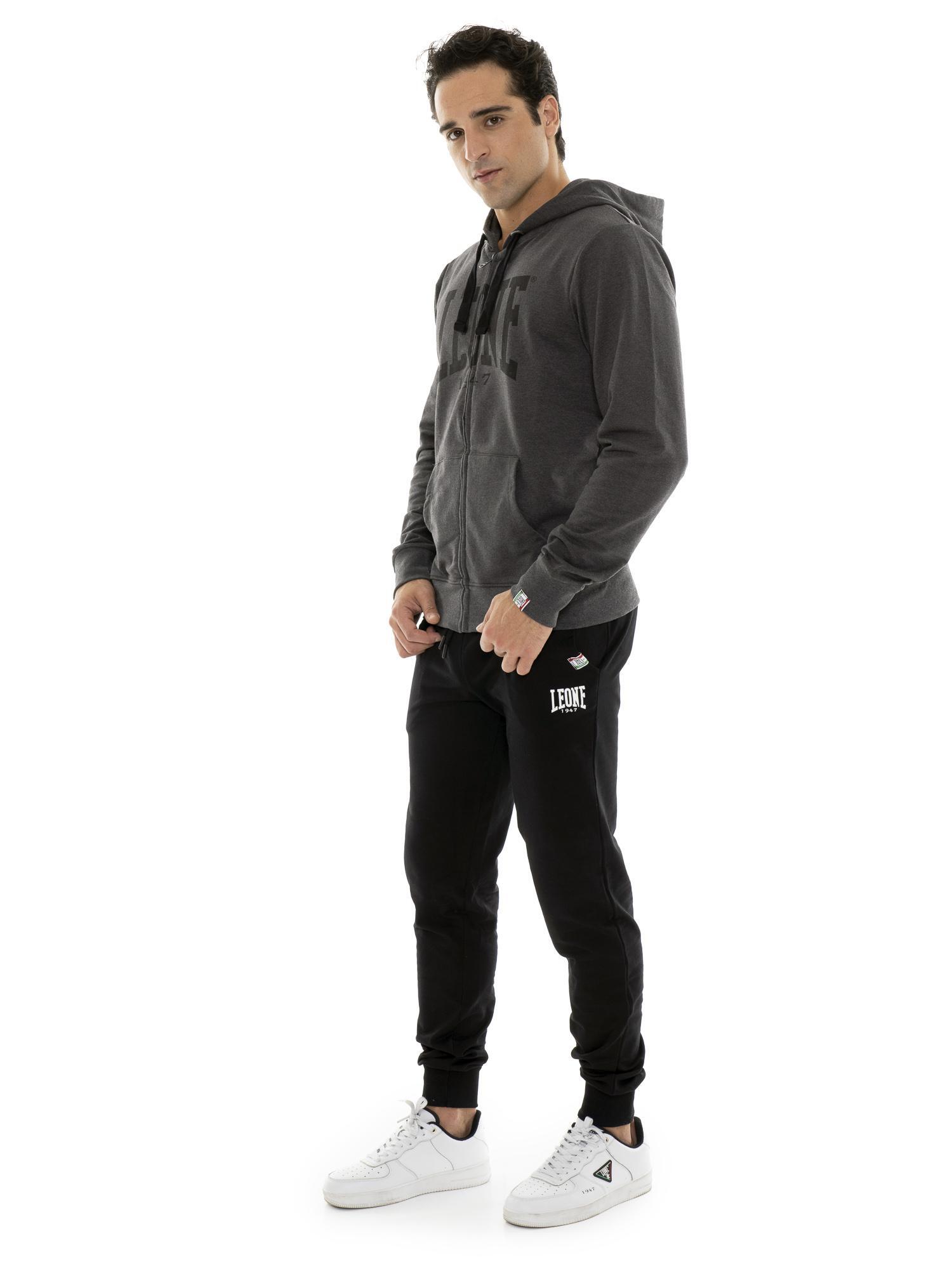 Sweat-shirt d'hiver pour hommes avec capuche et zip avec grand logo ...