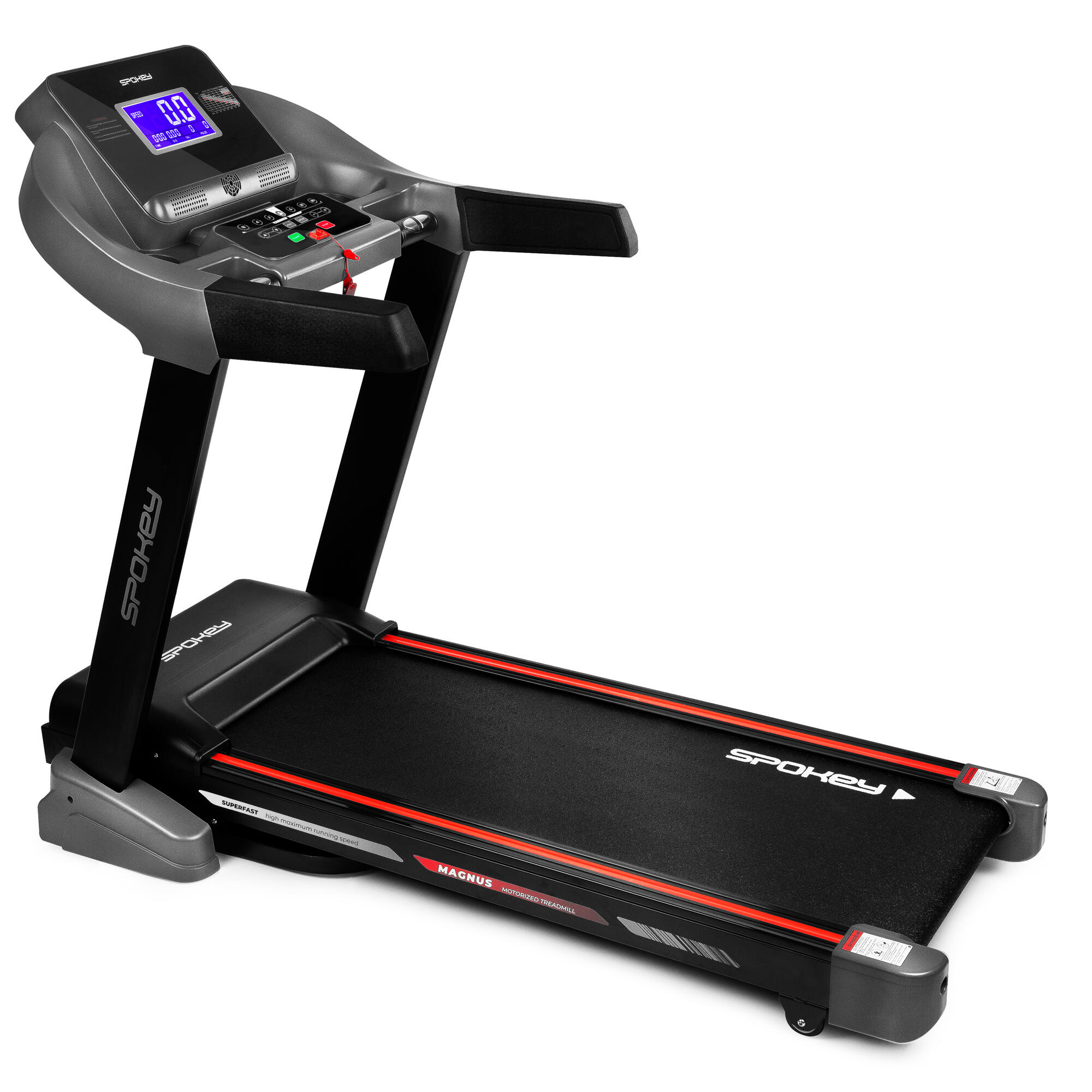 Bieżnia treningowa elektryczna składana Spokey MAGNUS SPOKEY | Decathlon Bieżnia treningowa elektryczna składana Spokey MAGNUS SPOKEY | Decathlon