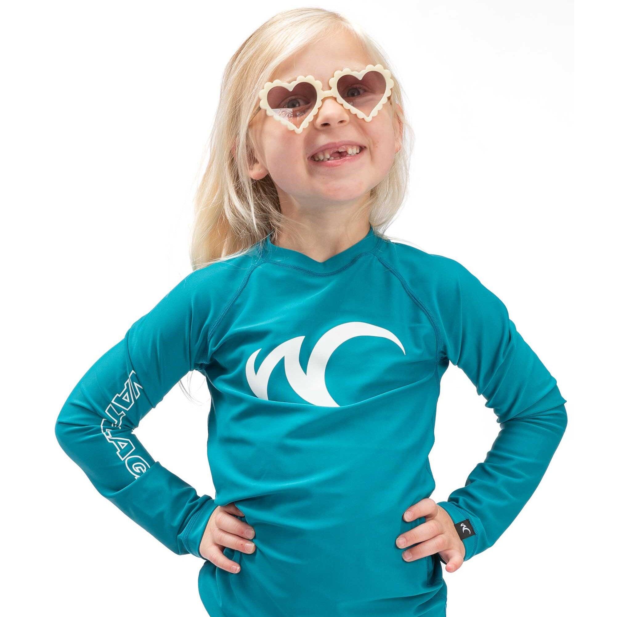 Malaga Long Sleeve Rashguard UV-beständig - Kinder - Wassershirt UPF50 ...