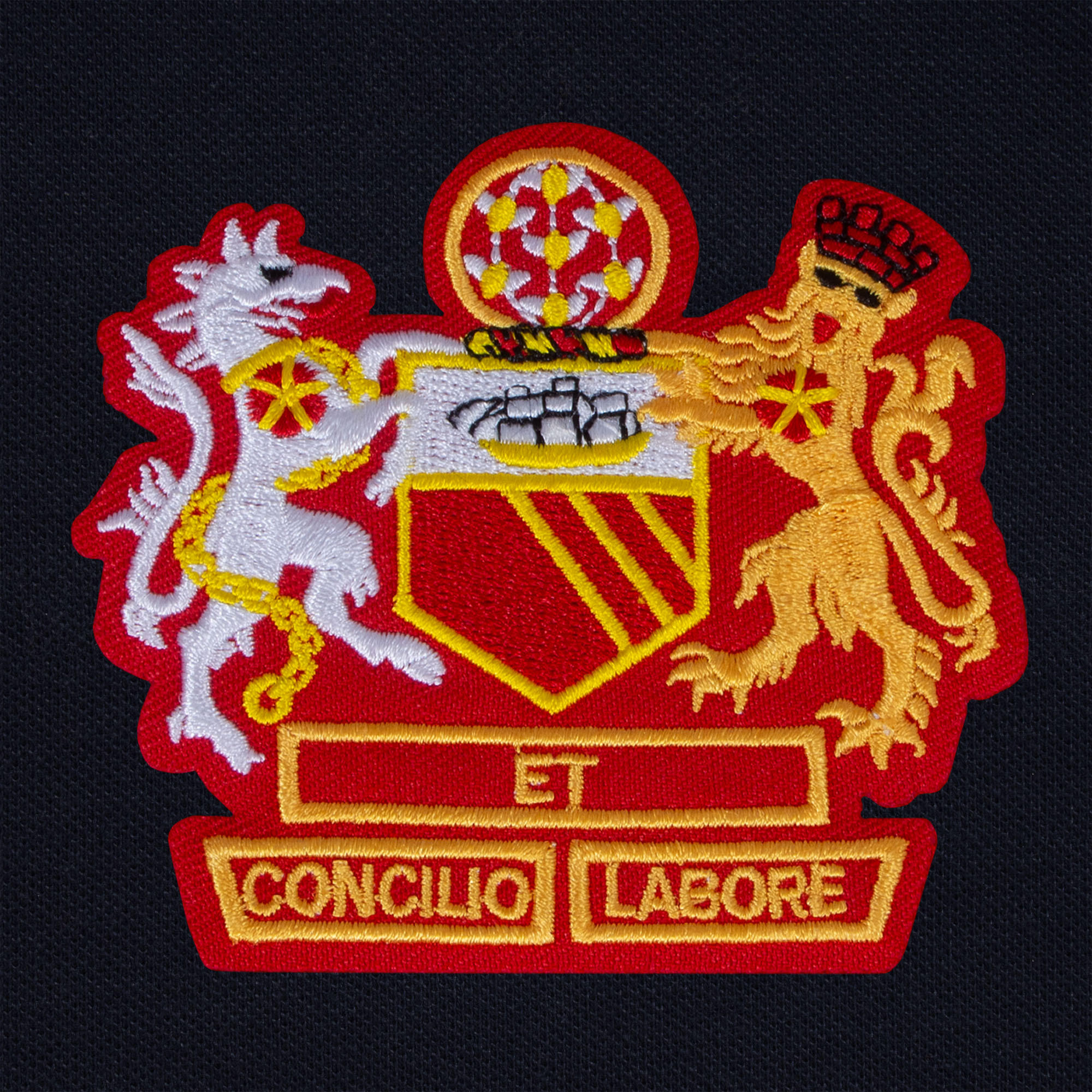 Fan Originals Manchester Crest Polo Shirt Mens | Decathlon