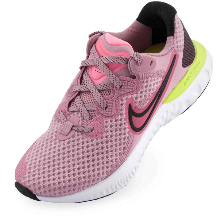 Nike Wms Renew Running 2 Pink-black-cyber pink NIKE - Decathlon
