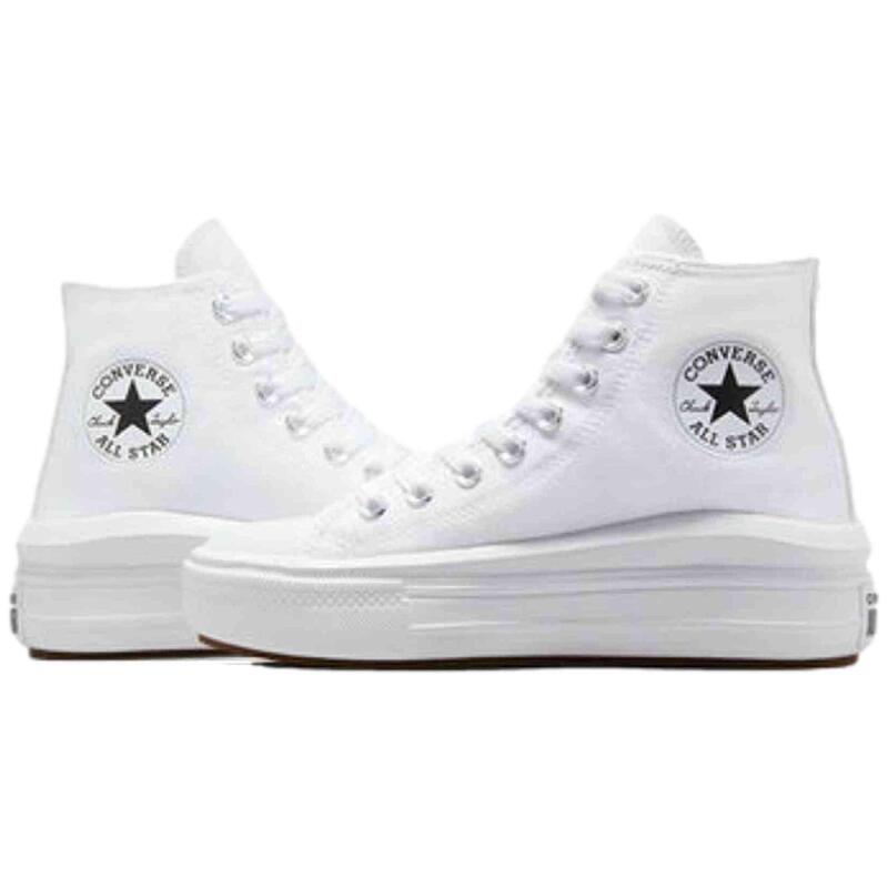 CONVERSE - Pantofi Converse Chuck Taylor All Star Move High Alb | Decathlon