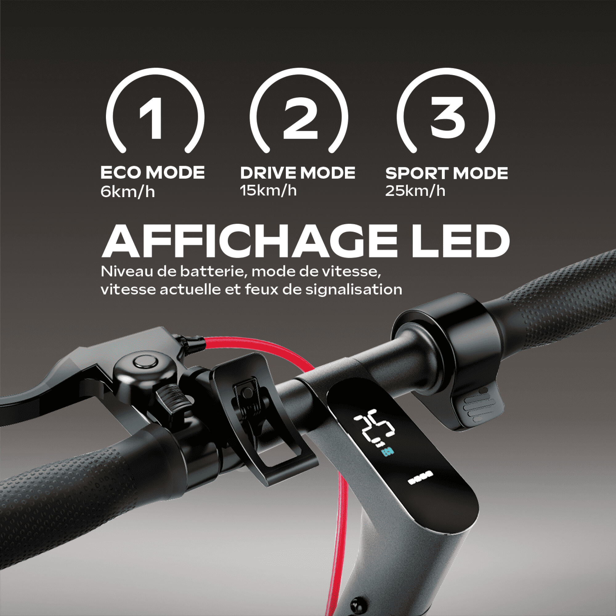 Trottinette Électrique Adulte 100 PRO 2 – 1100W - Jusqu'a 30 km ...