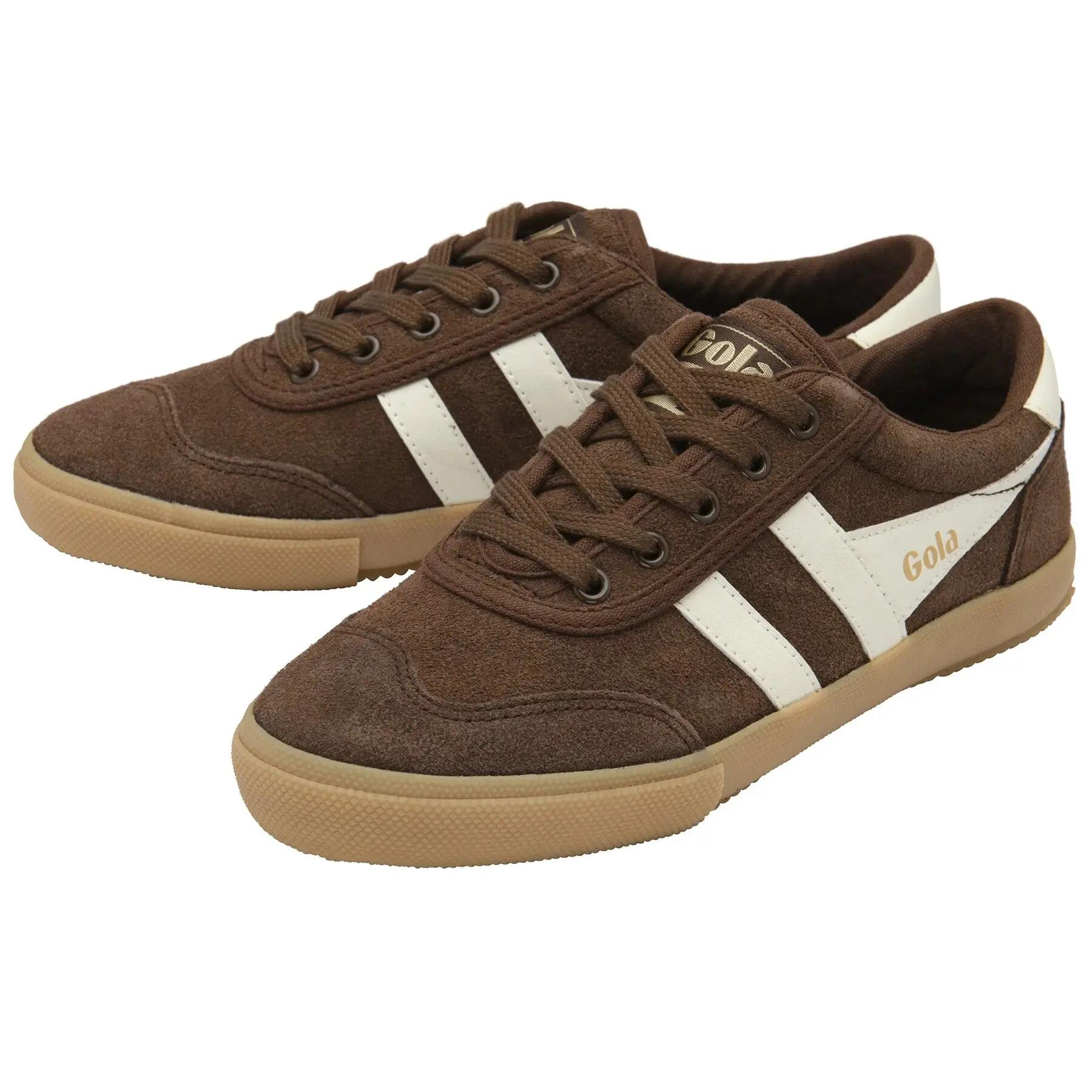 Women's suede Trainers Gola Badminton Suede | Decathlon