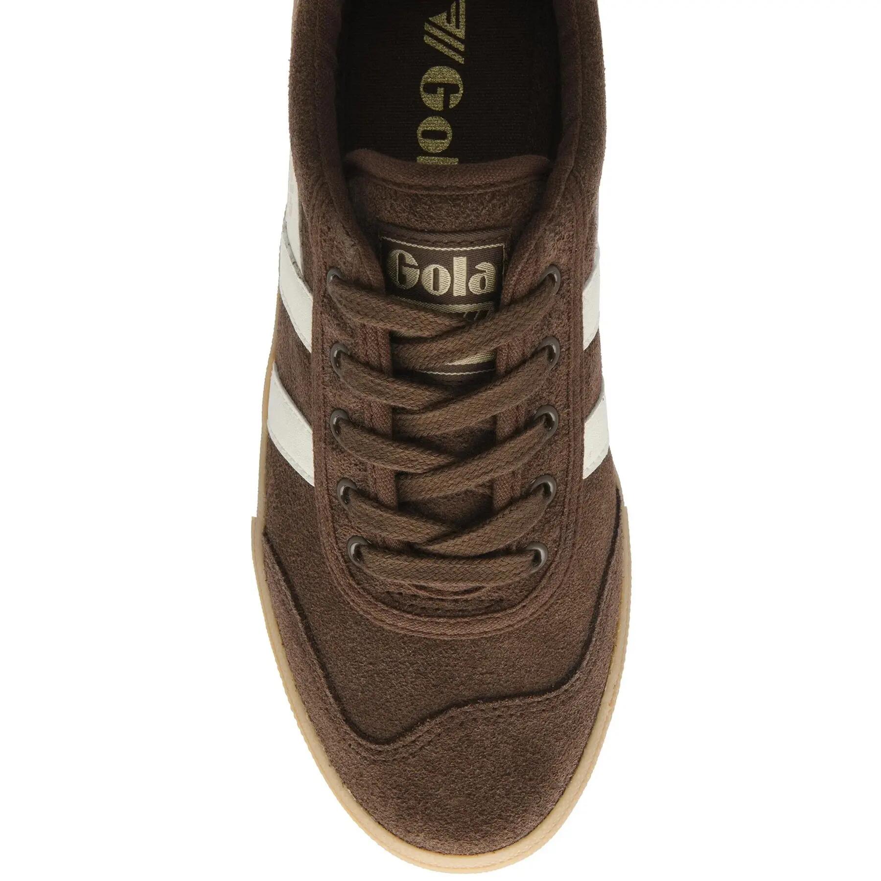 Women's suede Trainers Gola Badminton Suede | Decathlon
