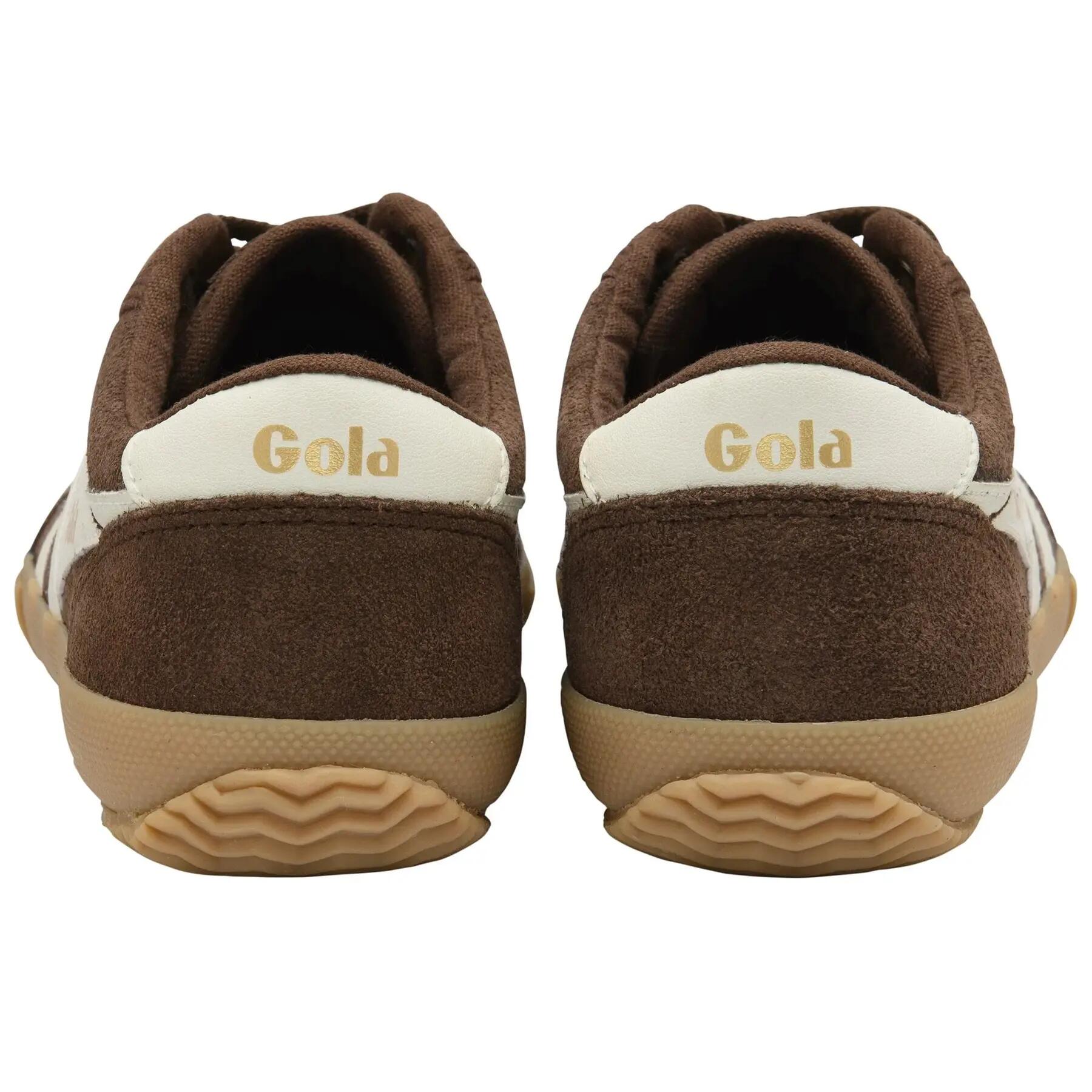 Women's suede Trainers Gola Badminton Suede | Decathlon