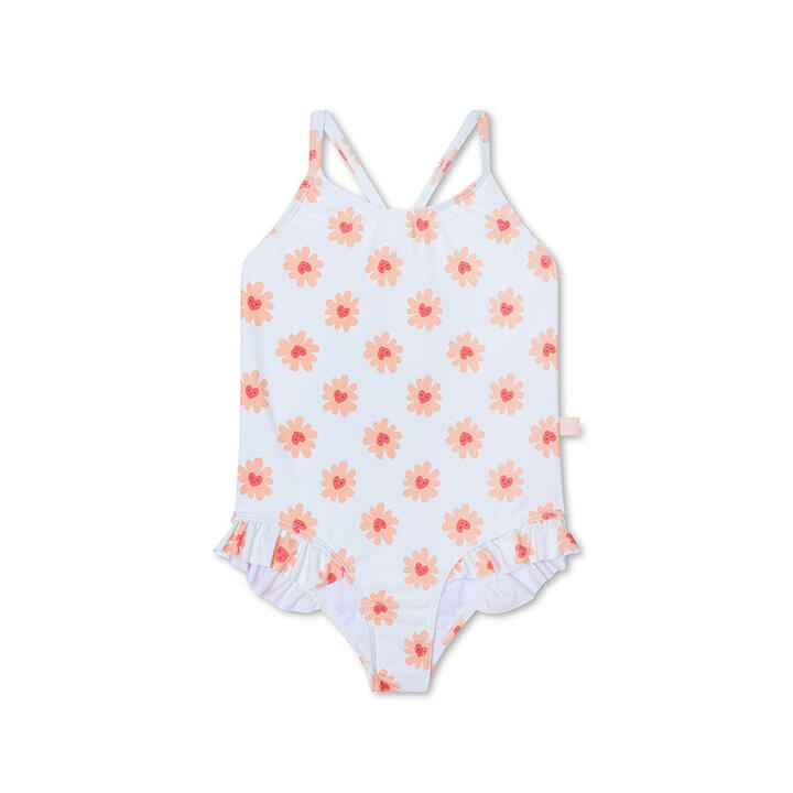 Swim Essentials Swimsuit Girls - Green - Matcha SWIM ESSENTIALS - Decathlon